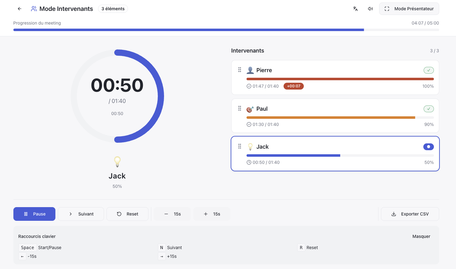 TimeKeeper - Smart Meeting Timer